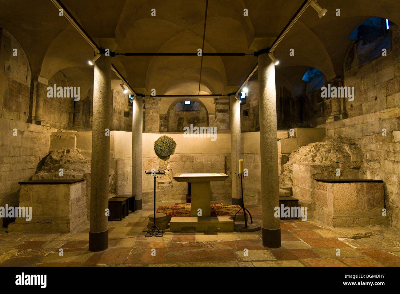 Crypt, Duomo, Trento, Italy Stock Photo - Alamy