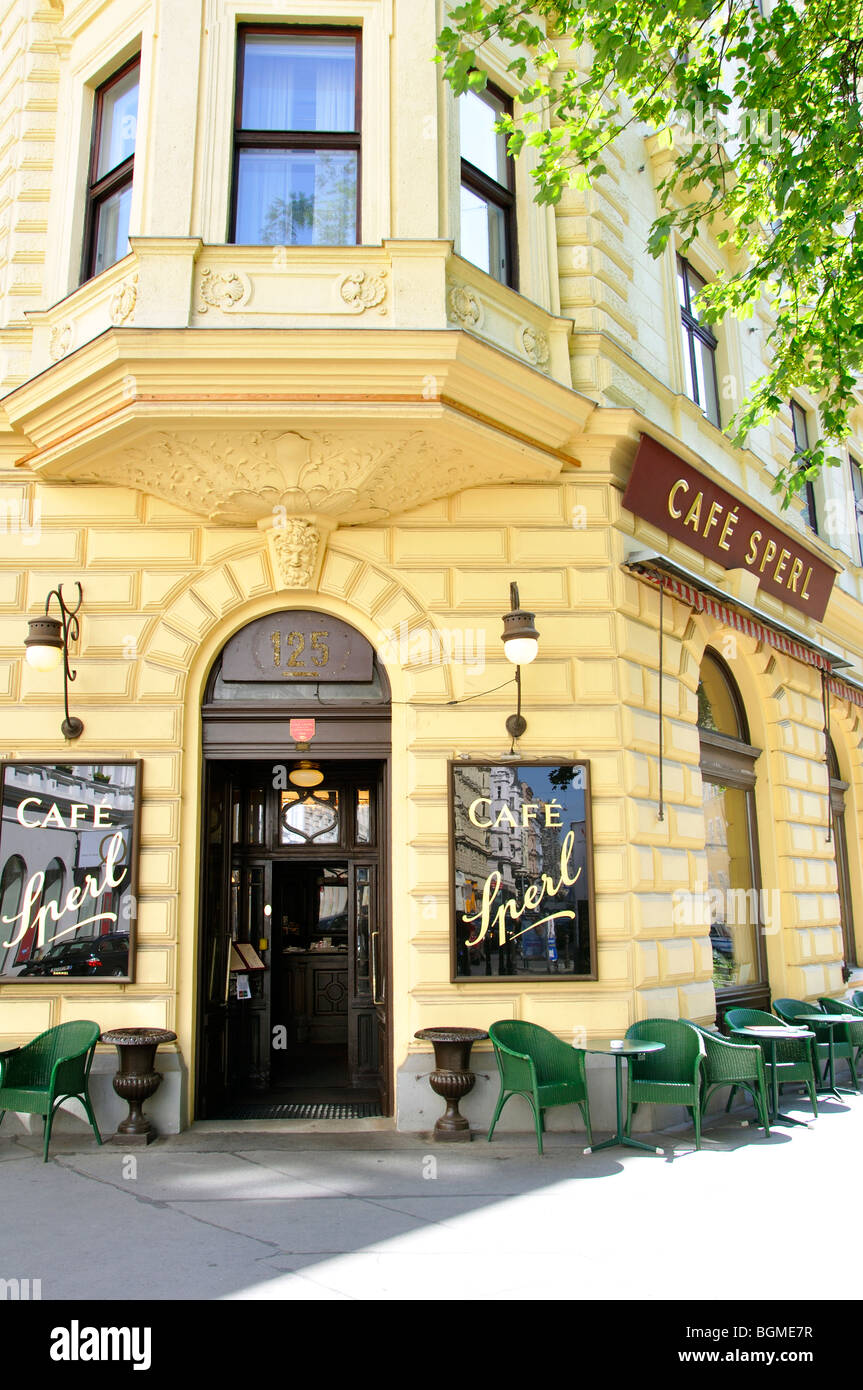 Cafe Sperl, Vienna, Austria Stock Photo - Alamy