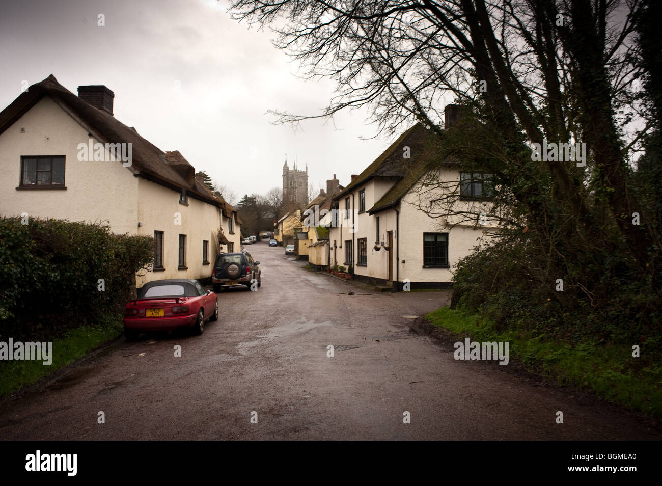 Broadhembury village hi-res stock photography and images - Alamy