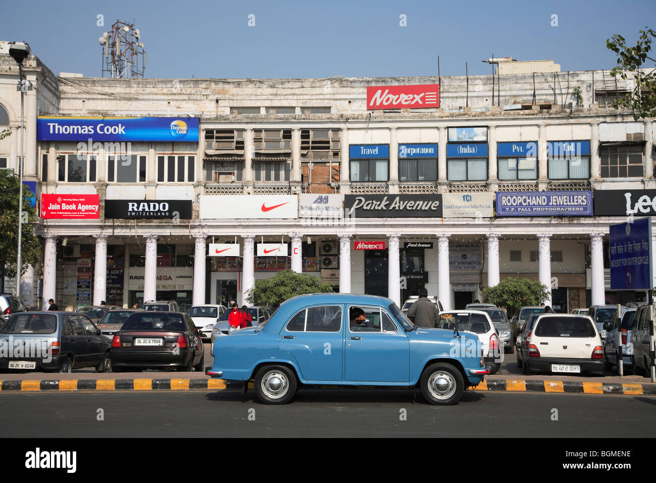 Connaught Place, New Delhi, India Stock Photo - Alamy