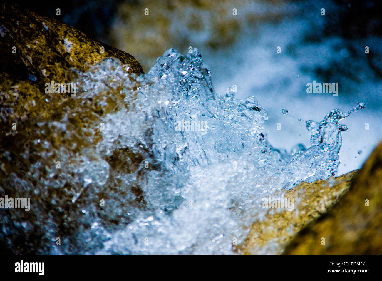 Water cascading down Yobai Waterfall Otsu Shiga Prefecture Japan Stock ...