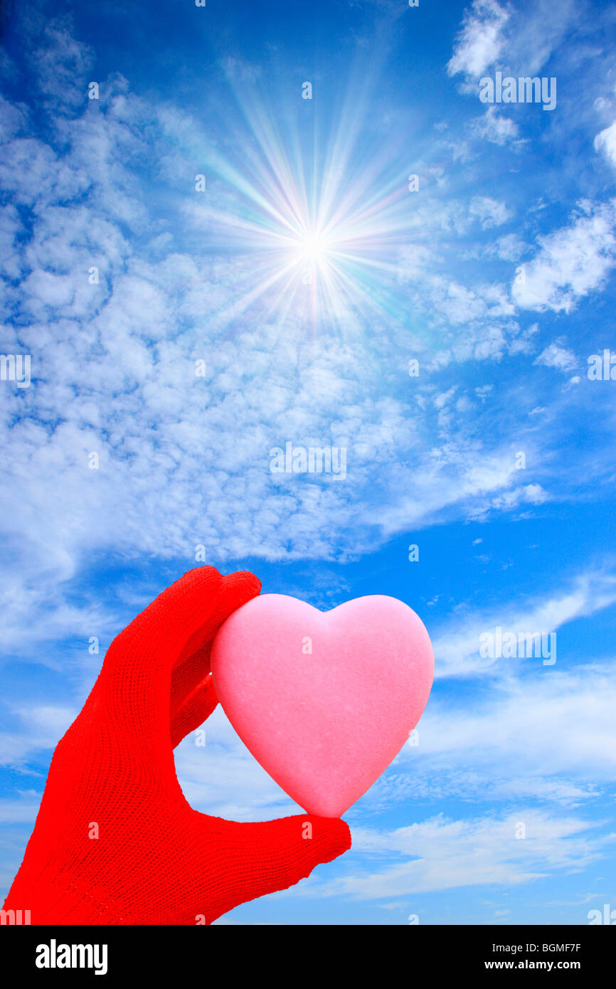 Solar heart hi-res stock photography and images - Alamy