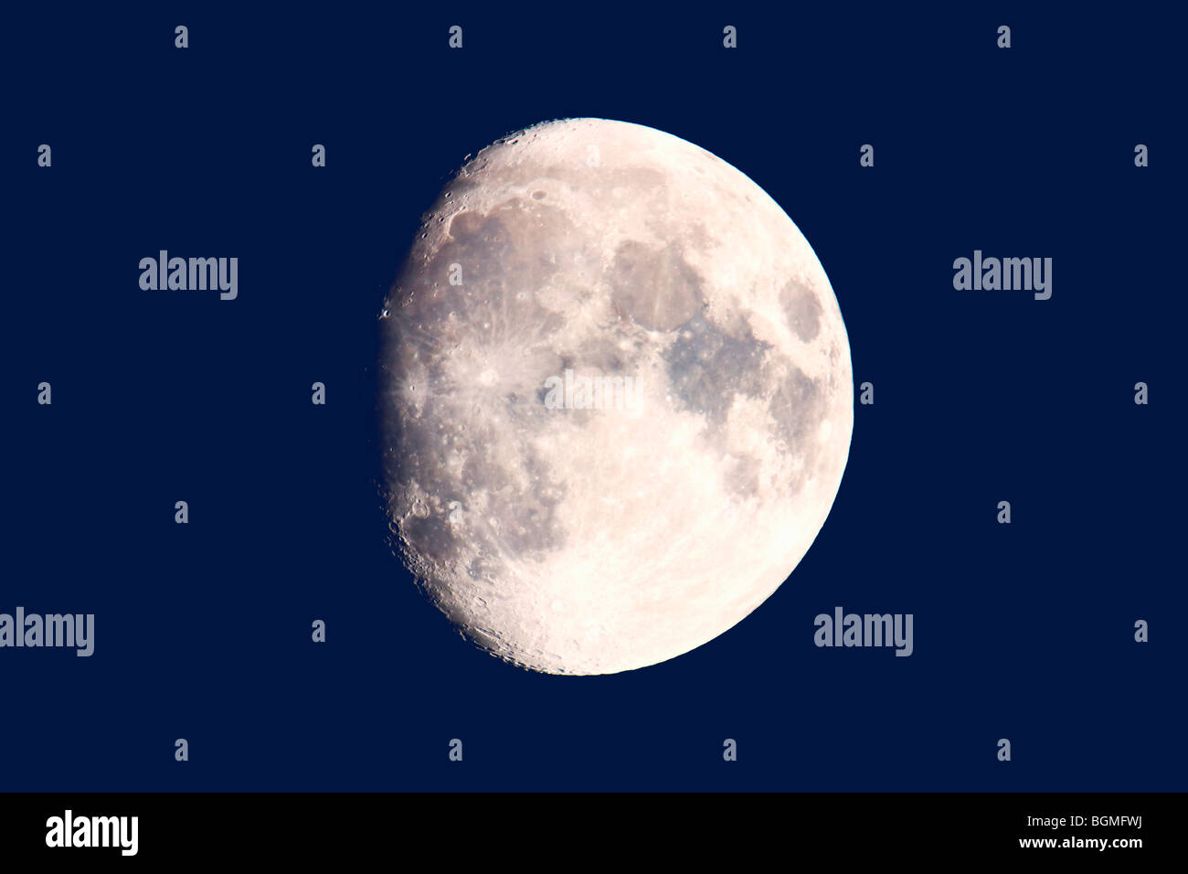 Moon in the Night Sky Stock Photo - Alamy
