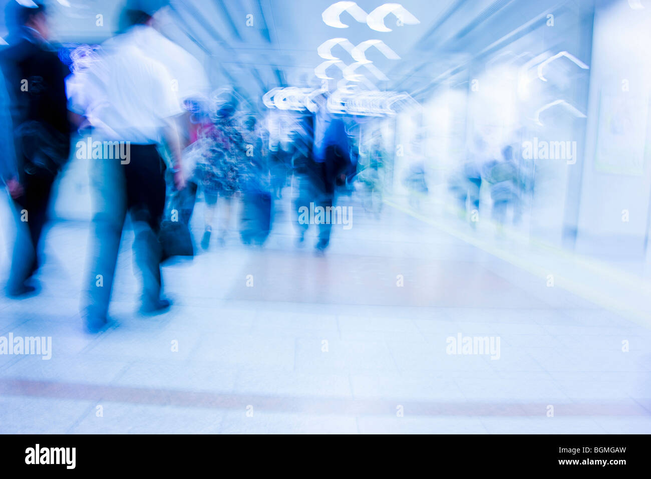 Blurred people image hi-res stock photography and images - Alamy