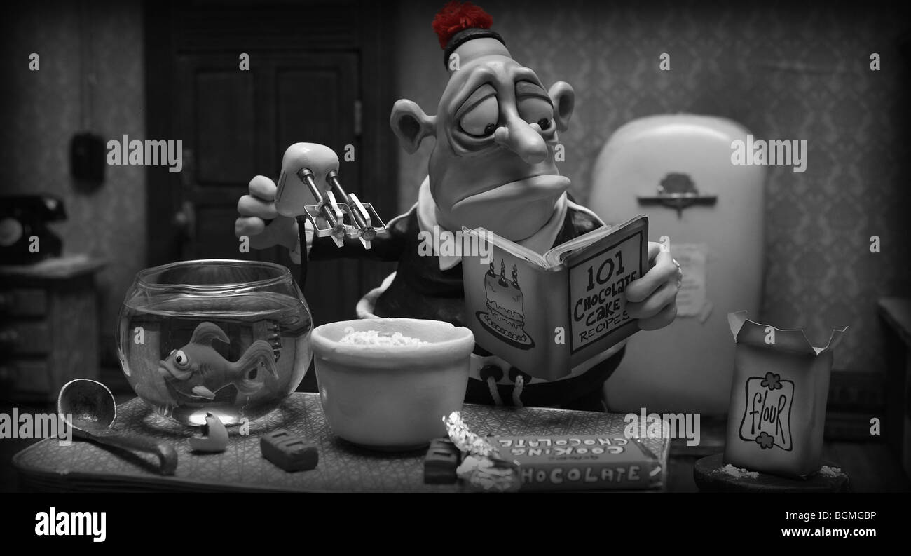 Mary and Max Year : 2009 Director : Adam Elliot Animation Stock Photo ...