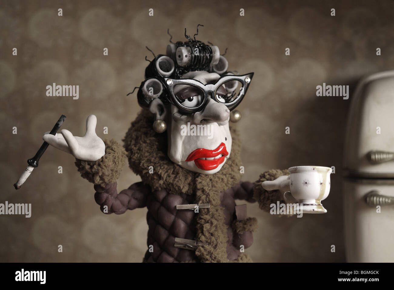 Mary and Max Year : 2009 Director : Adam Elliot Animation Stock Photo ...