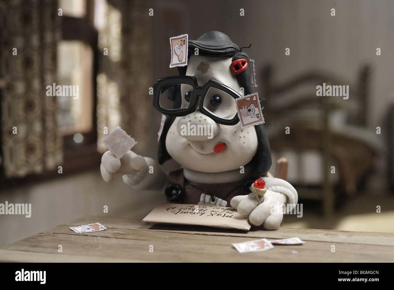 Mary and Max Year : 2009 Director : Adam Elliot Animation Stock Photo ...