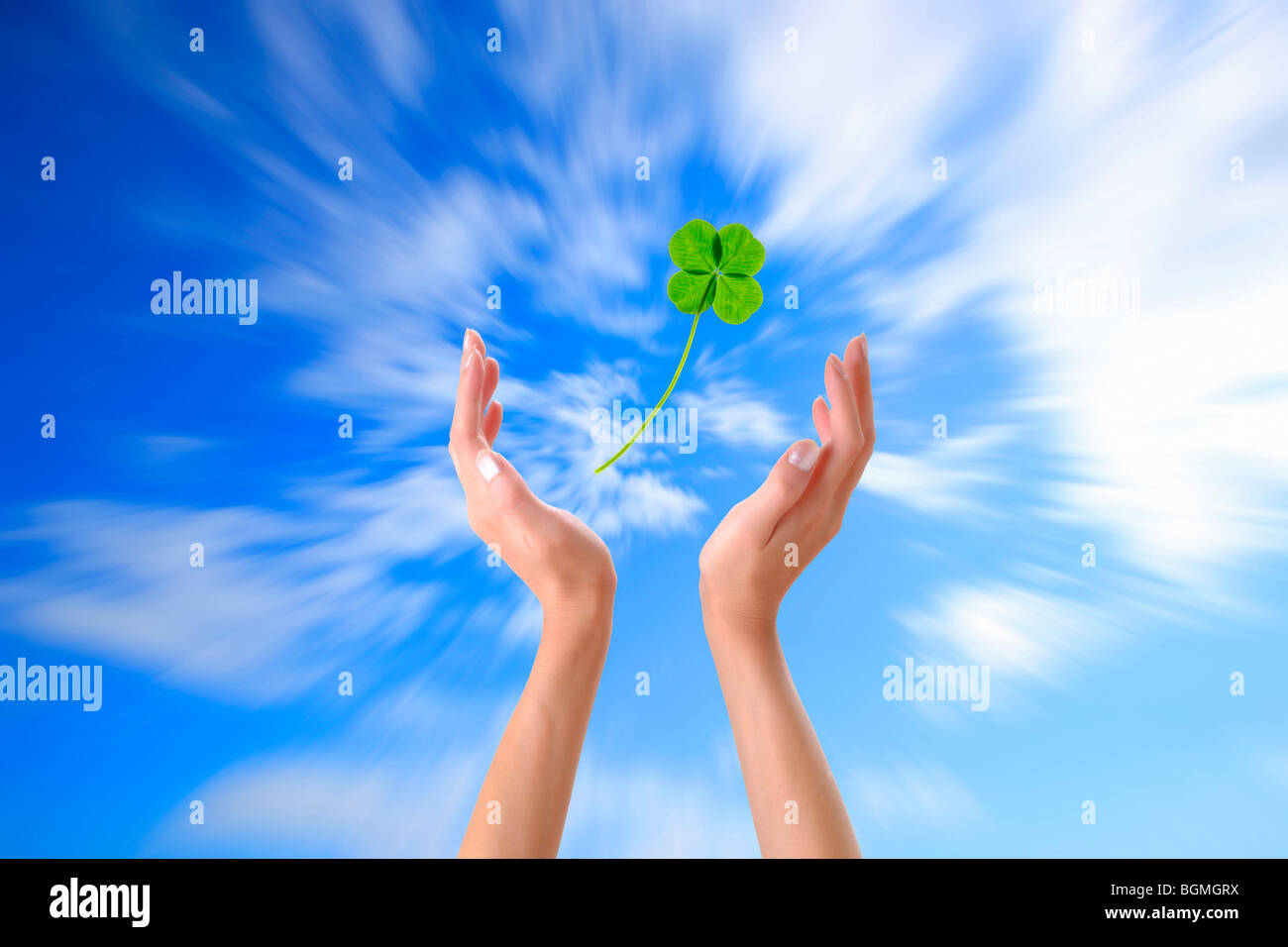 Hand catching leaf hi-res stock photography and images - Alamy