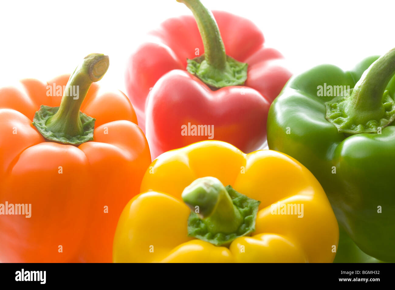 Group shot red bell peppers hi-res stock photography and images - Alamy