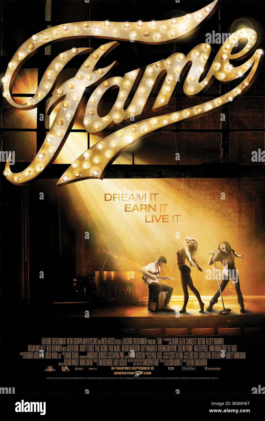 Fame movie poster hi-res stock photography and images - Alamy