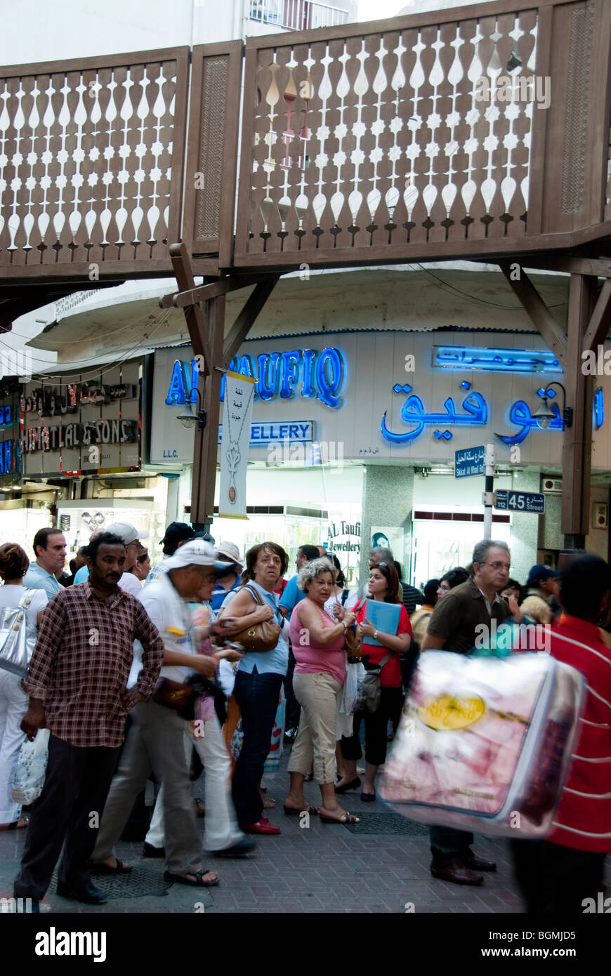 Dubai, United Arab Emirates, UAE, Large Crowd of People, Women ...