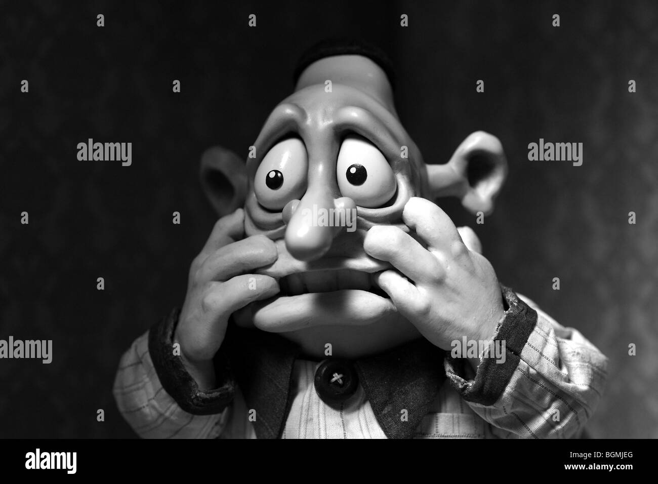 Mary and Max Year : 2009 Director : Adam Elliot Animation Stock Photo ...