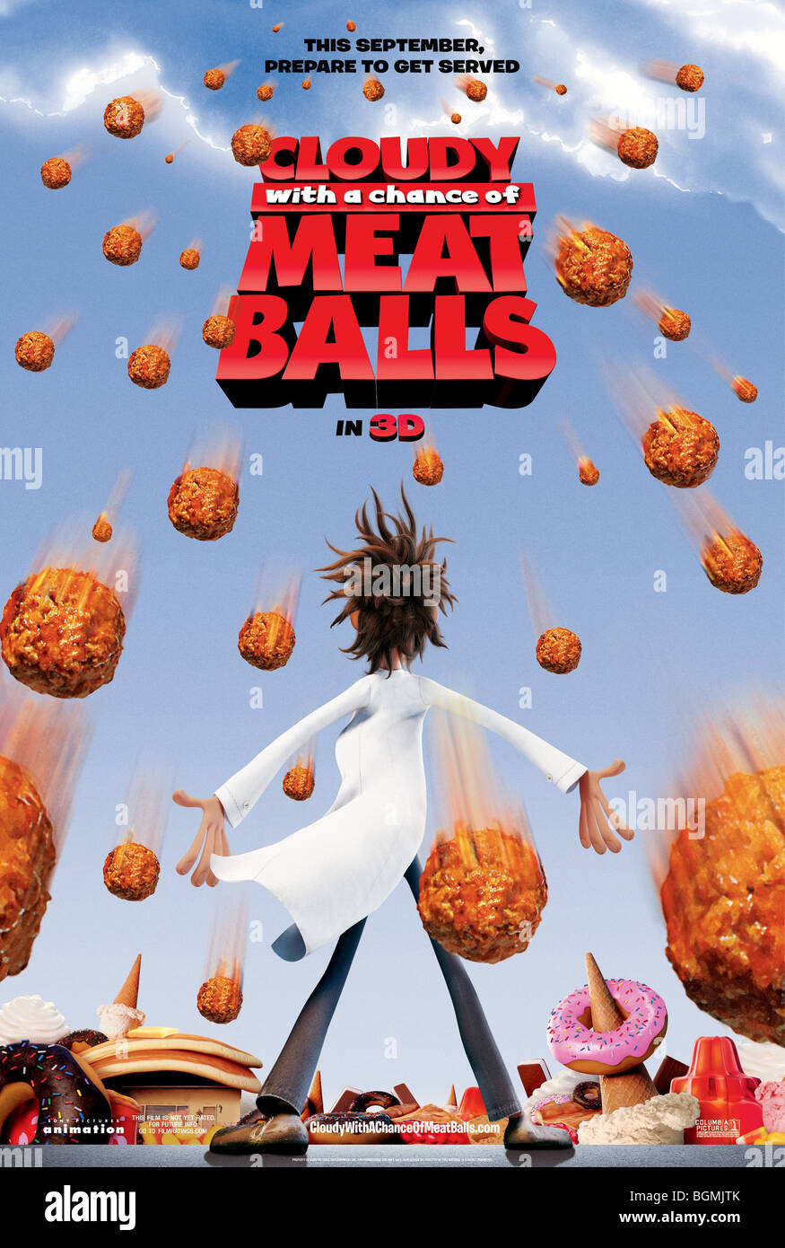 Cloudy With A Chance Of Meatballs Year : 2009 Director : Phil Lord ...