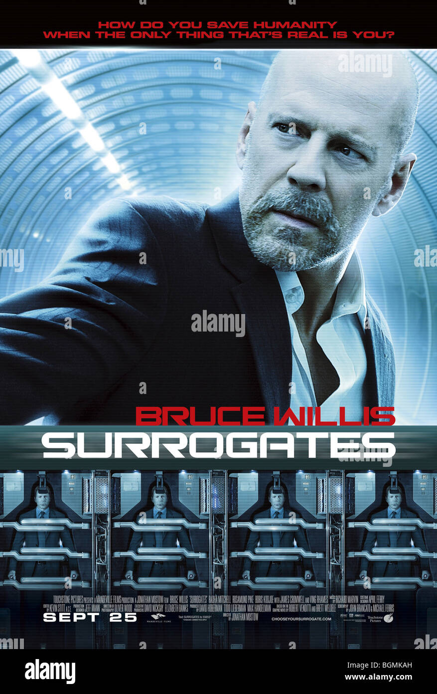 Surrogates Year : 2009 Director : Jonathan Mostow Bruce Willis Movie ...