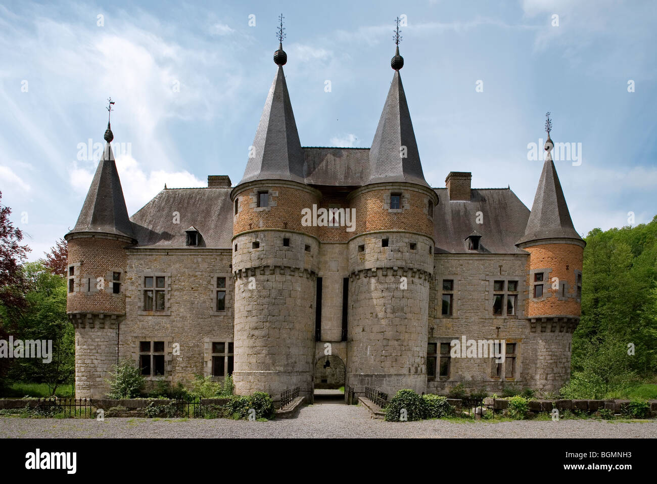 Spontin castle hi-res stock photography and images - Alamy
