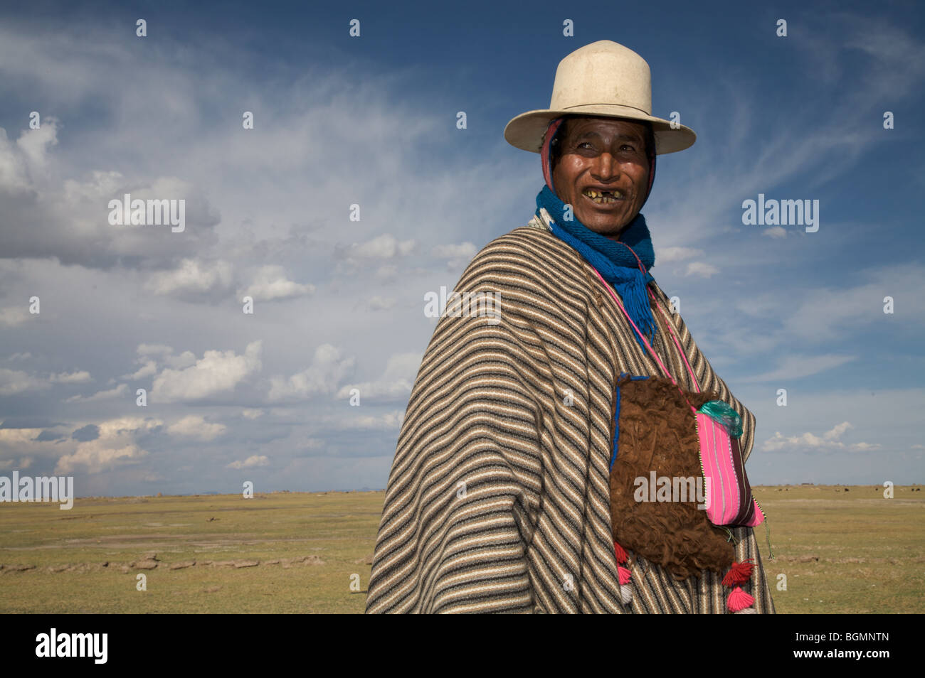 A Chipaya chief Stock Photo - Alamy