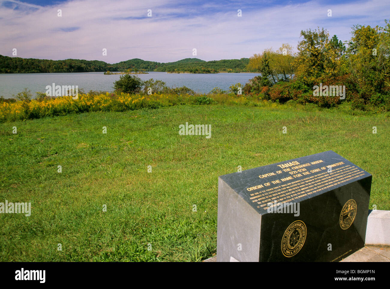 Cherokee memorial at Tanasi, capital of the Cherokee Nation 1721-1730 ...