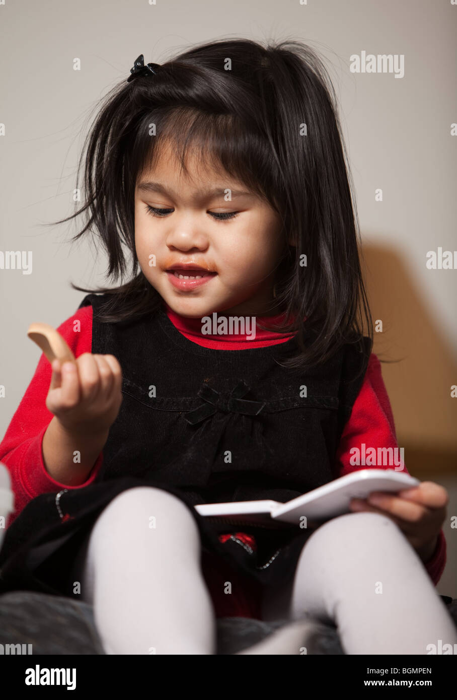 Cute adorable 2-year old toddler girl Stock Photo - Alamy