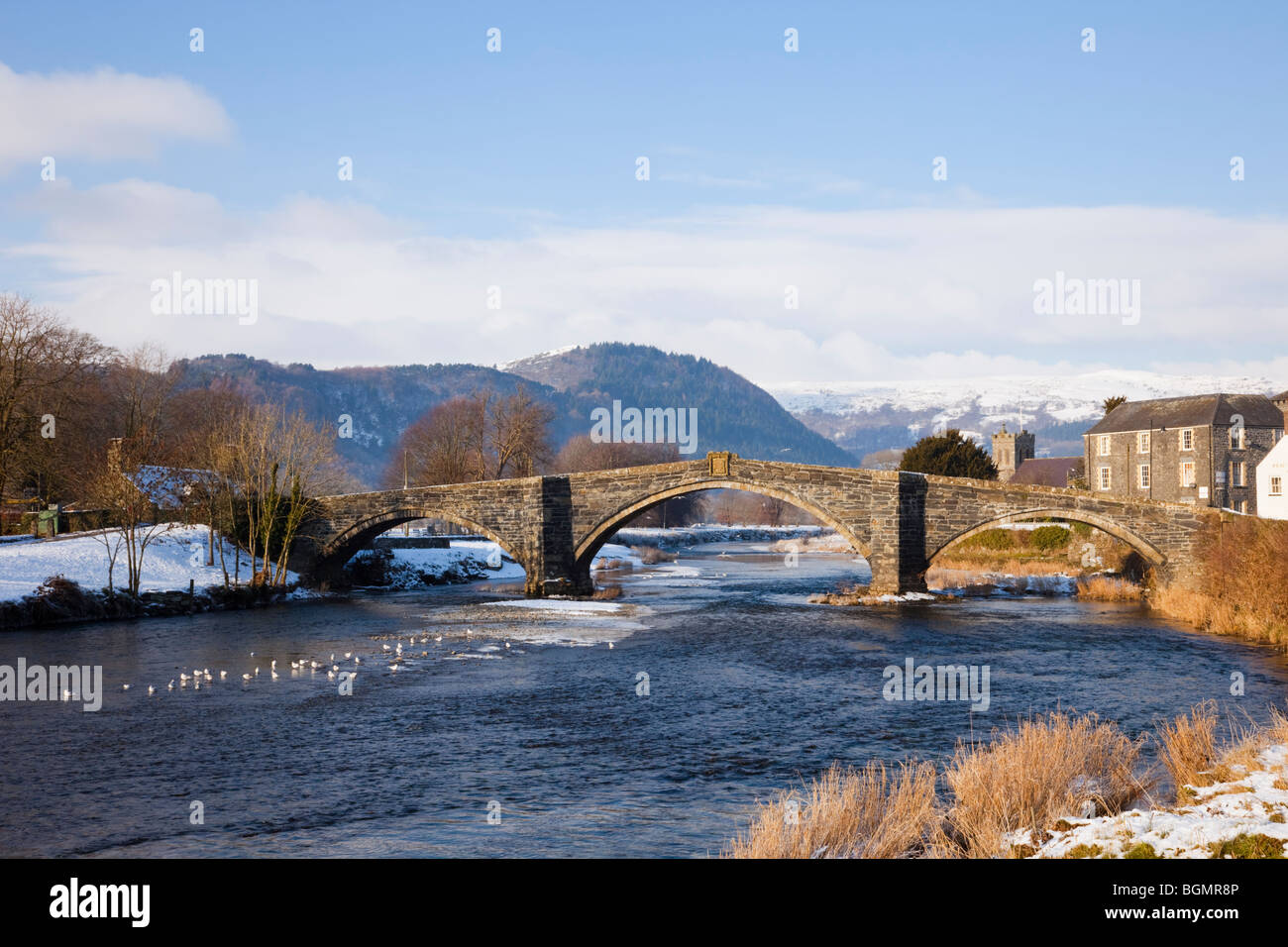 Pont fawr inigo jones bridge hi-res stock photography and images - Alamy