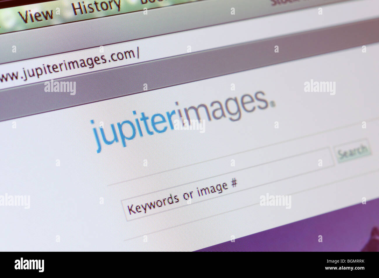 Jupiter Images website Stock Photo - Alamy
