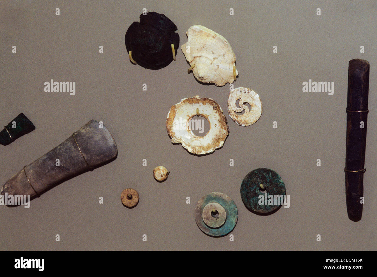 Native american copper artifacts hi-res stock photography and images ...