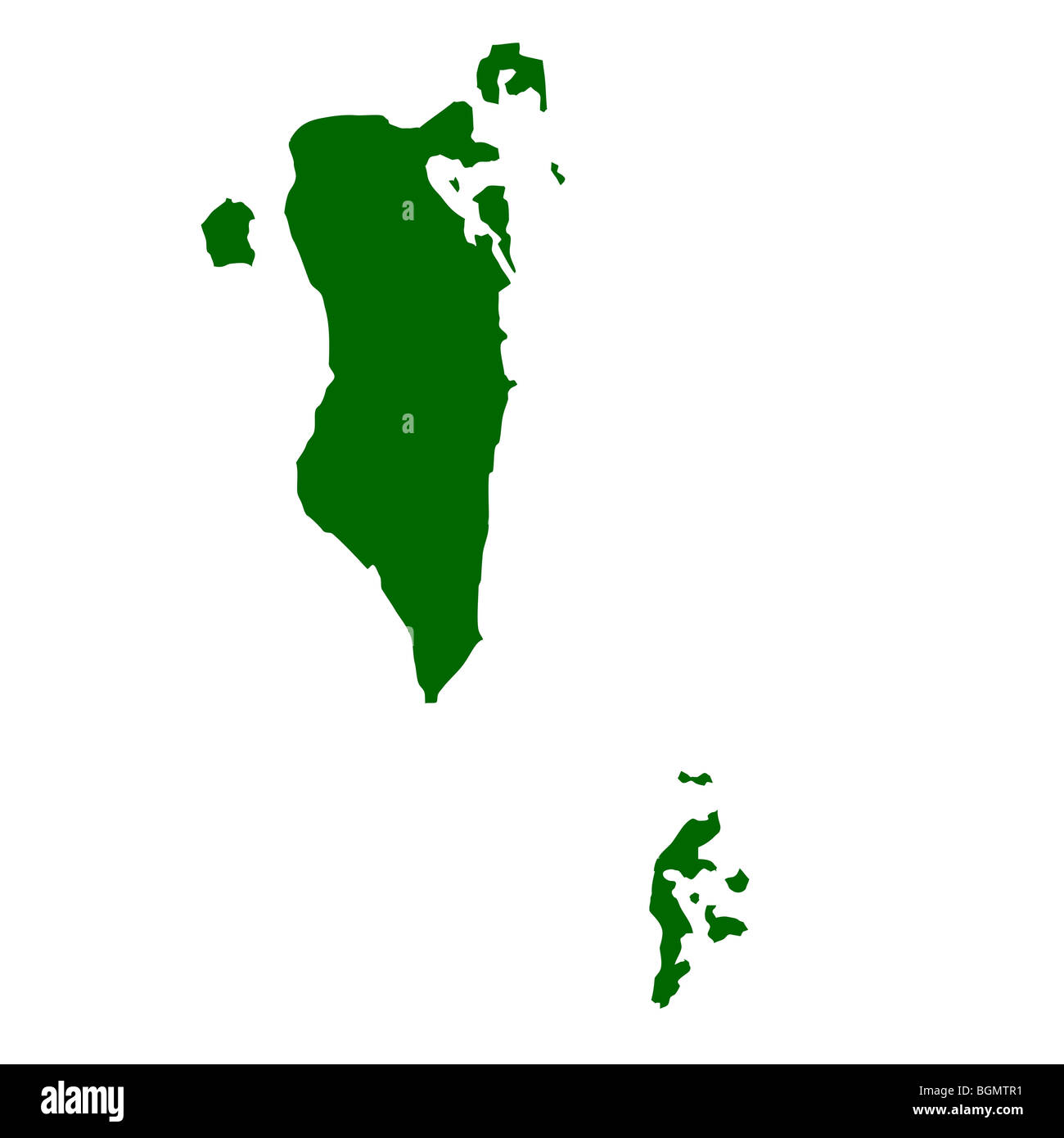 Bahrain map hi-res stock photography and images - Alamy