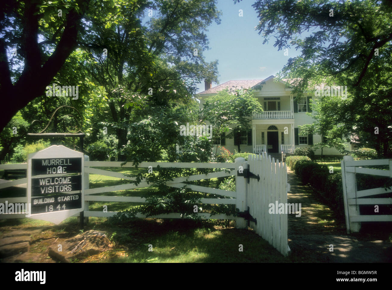 Murrell home constructed on Park Hill in 1845-1846 in part by slaves ...