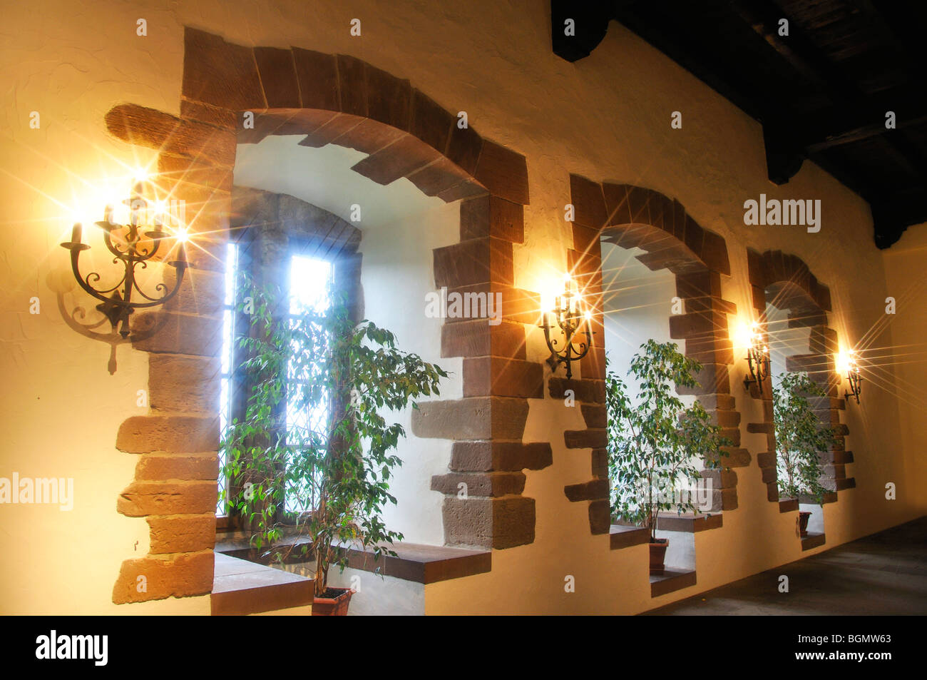 Vianden castle, Luxembourg Stock Photo - Alamy