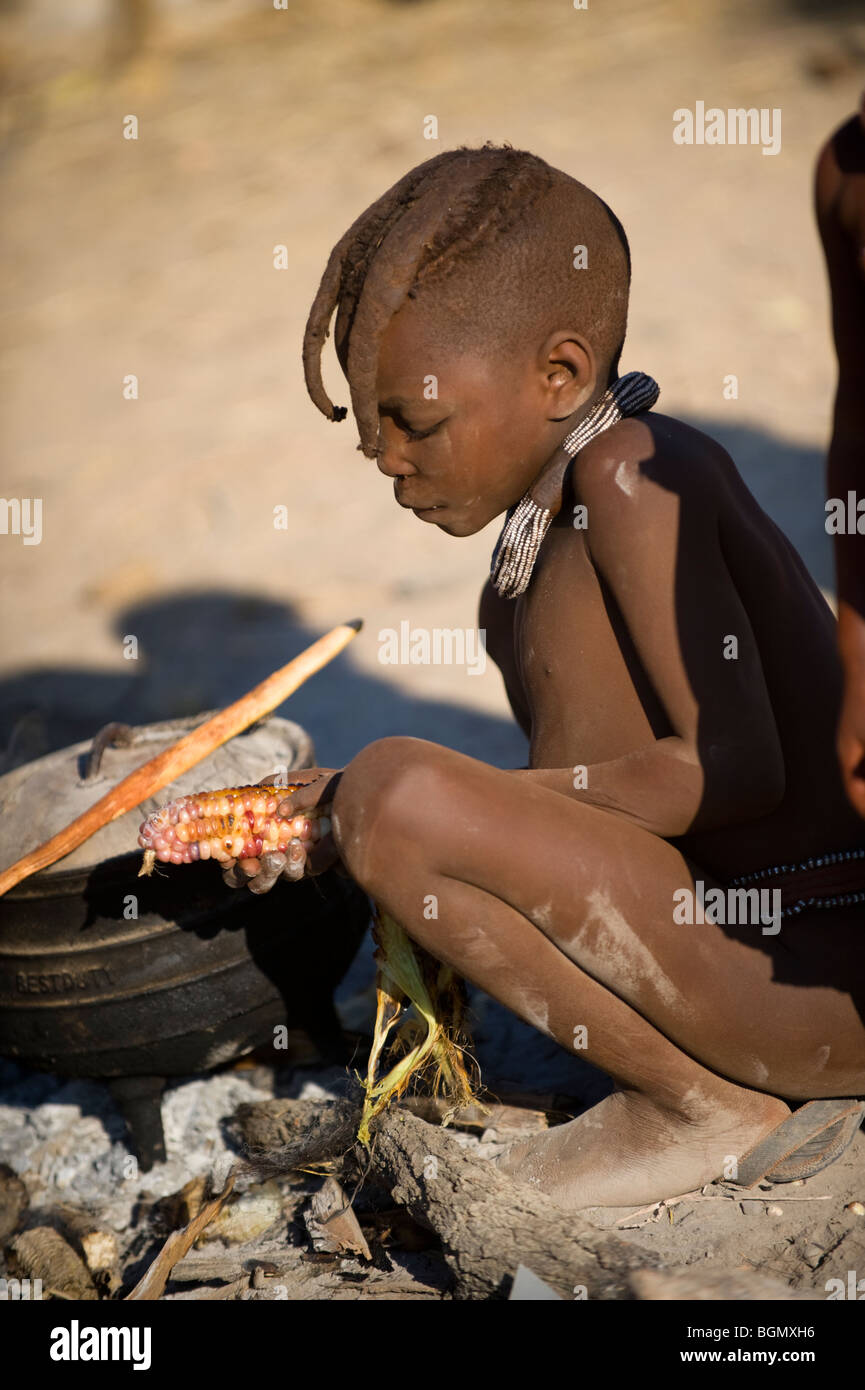 Himba child, Namibia Stock Photo - Alamy