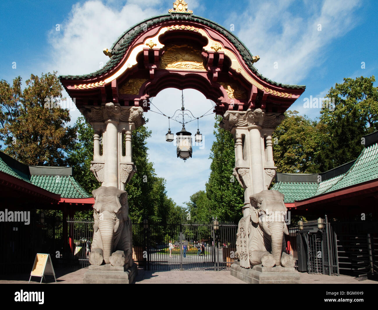 Berlin Germany Berlin Zoo Architecture Elephant Gate Oriental Style berlin-germany-berlin-zoo-architecture-elephant-gate-oriental-style