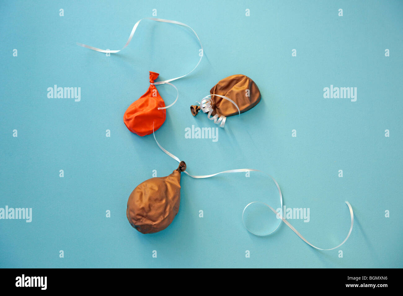 Half Deflated Balloon Clip Arts