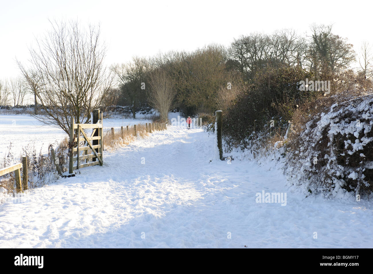 Snow bridleway hi-res stock photography and images - Alamy