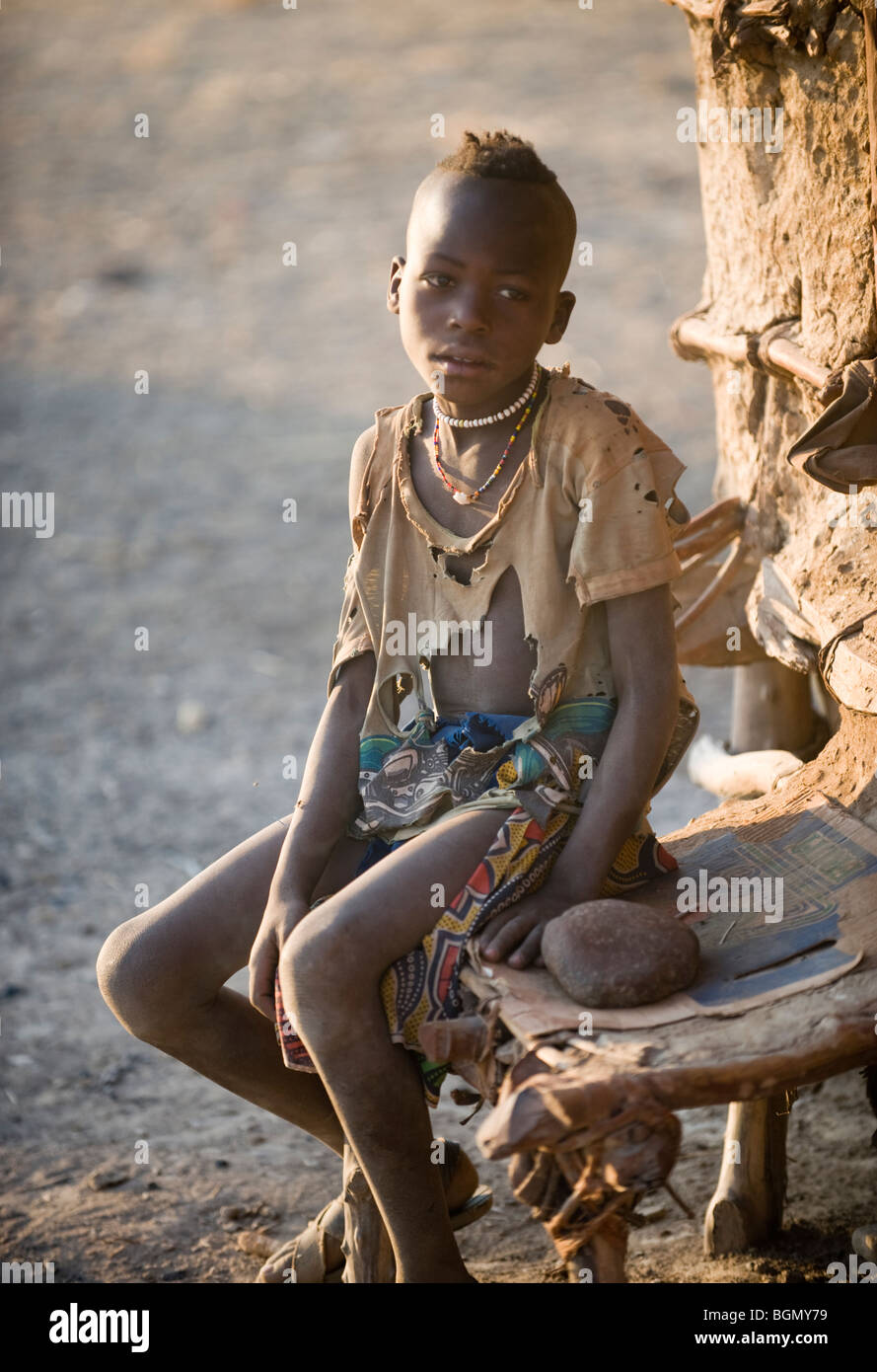 Himba child, Namibia Stock Photo - Alamy