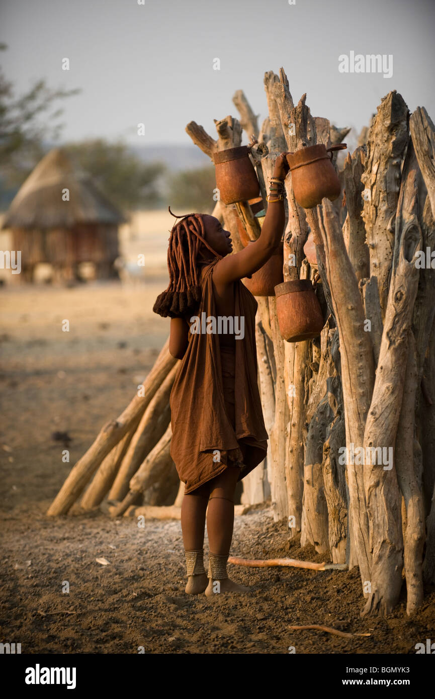 Himba tribe women hi-res stock photography and images - Alamy