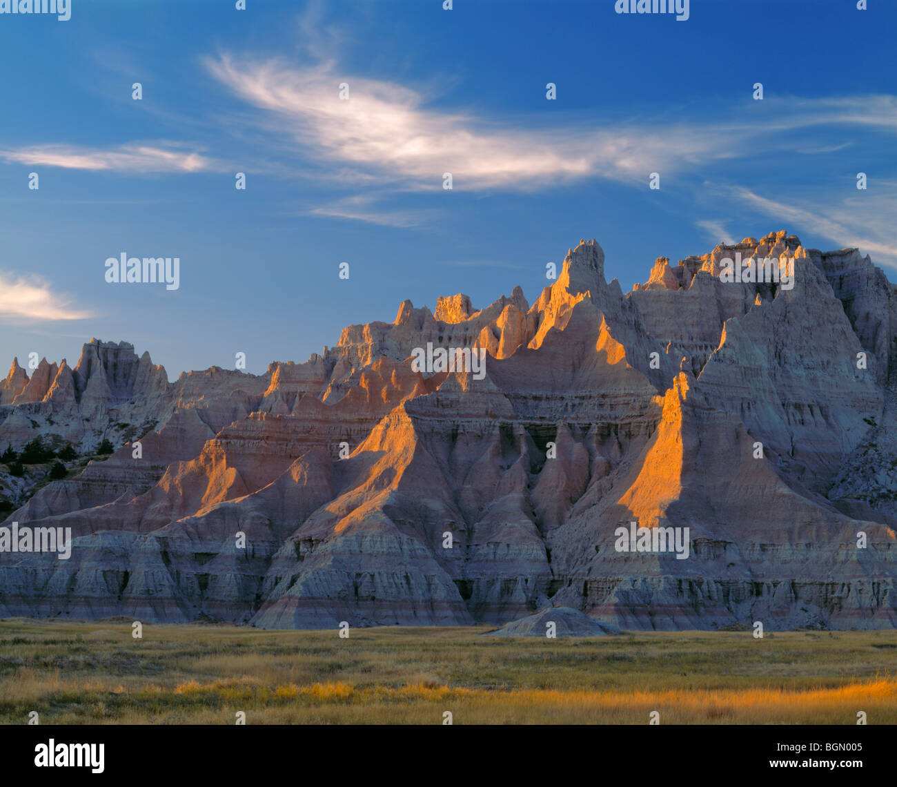 pinnacles, Badlands National Park, South Dakota Stock Photo - Alamy