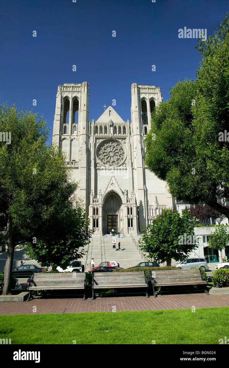 Grace Cathedral, San Francisco Stock Photo - Alamy