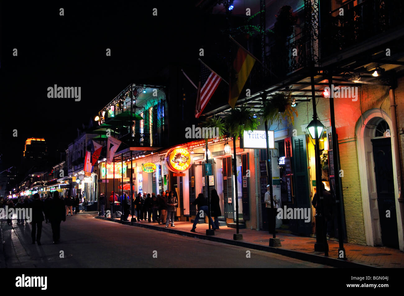 New Orleans at night (Louisiana, USA Stock Photo - Alamy
