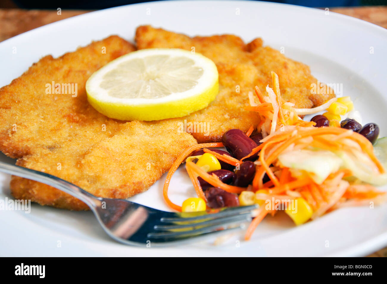 Wiener schnitzel vienna hi-res stock photography and images - Alamy