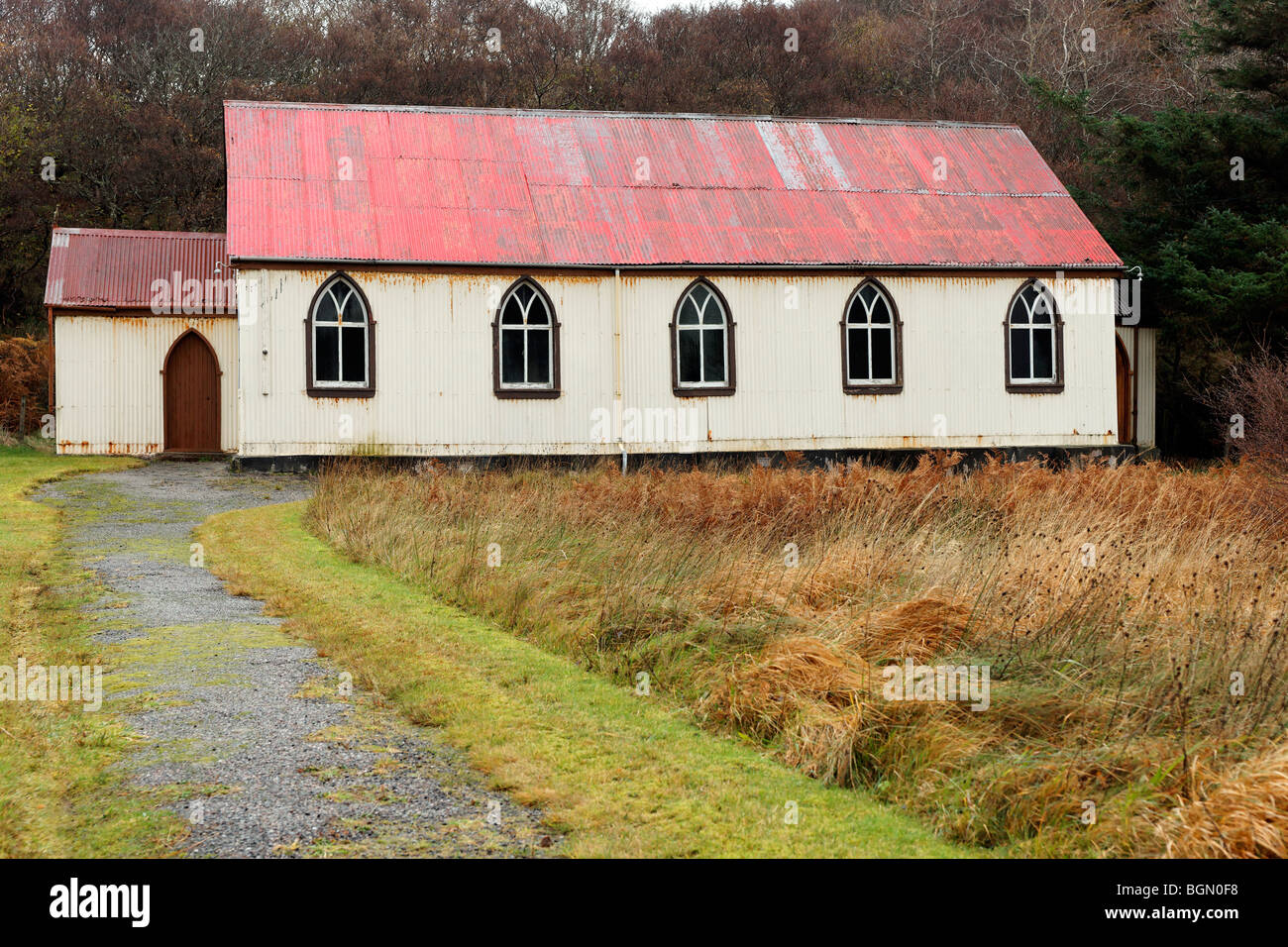 Skerray Free Church, Sutherland, Highland, Scotland, UK. Made from ...