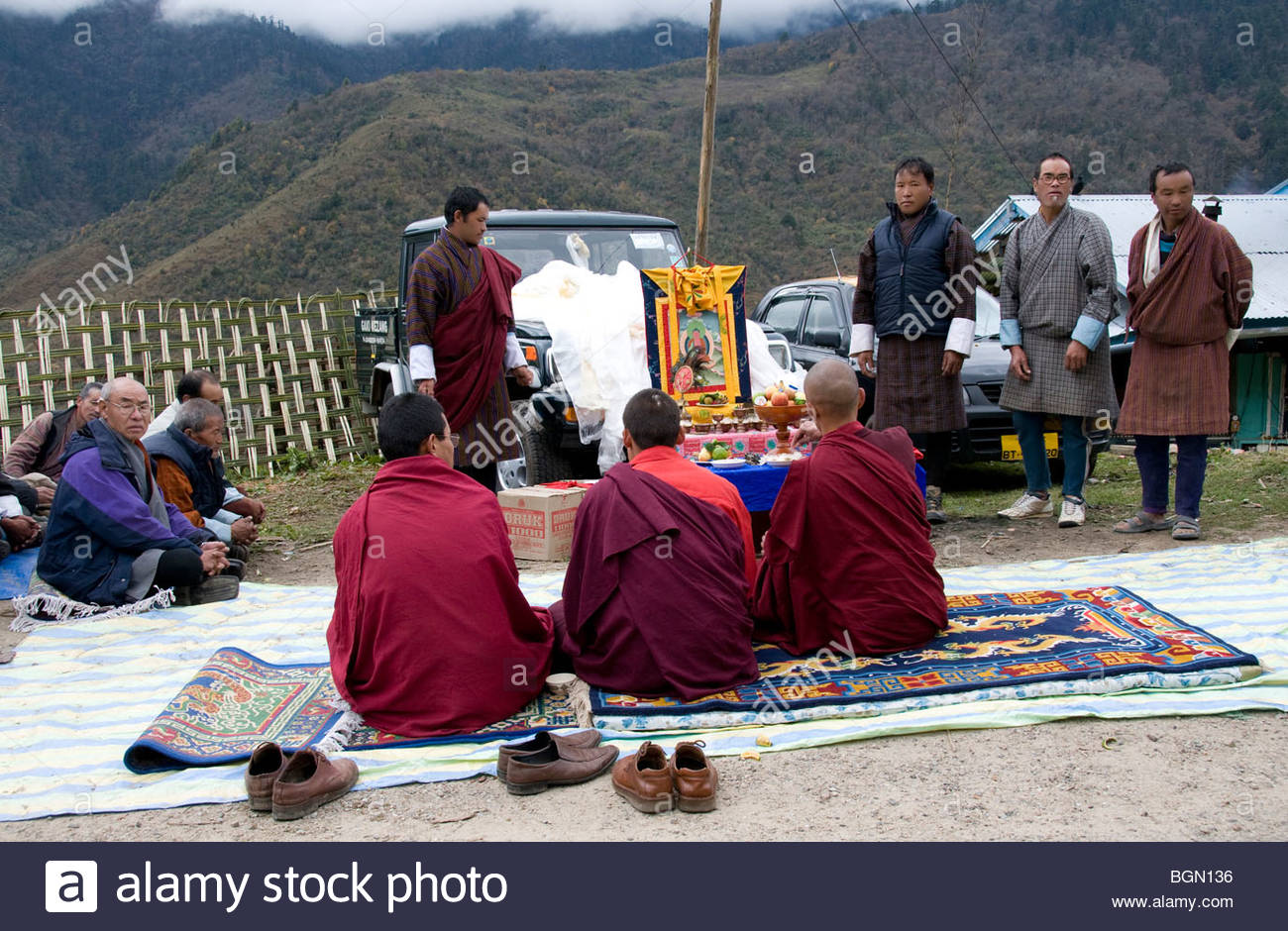 Blessing Of A Monk High Resolution Stock Photography and Images - Alamy