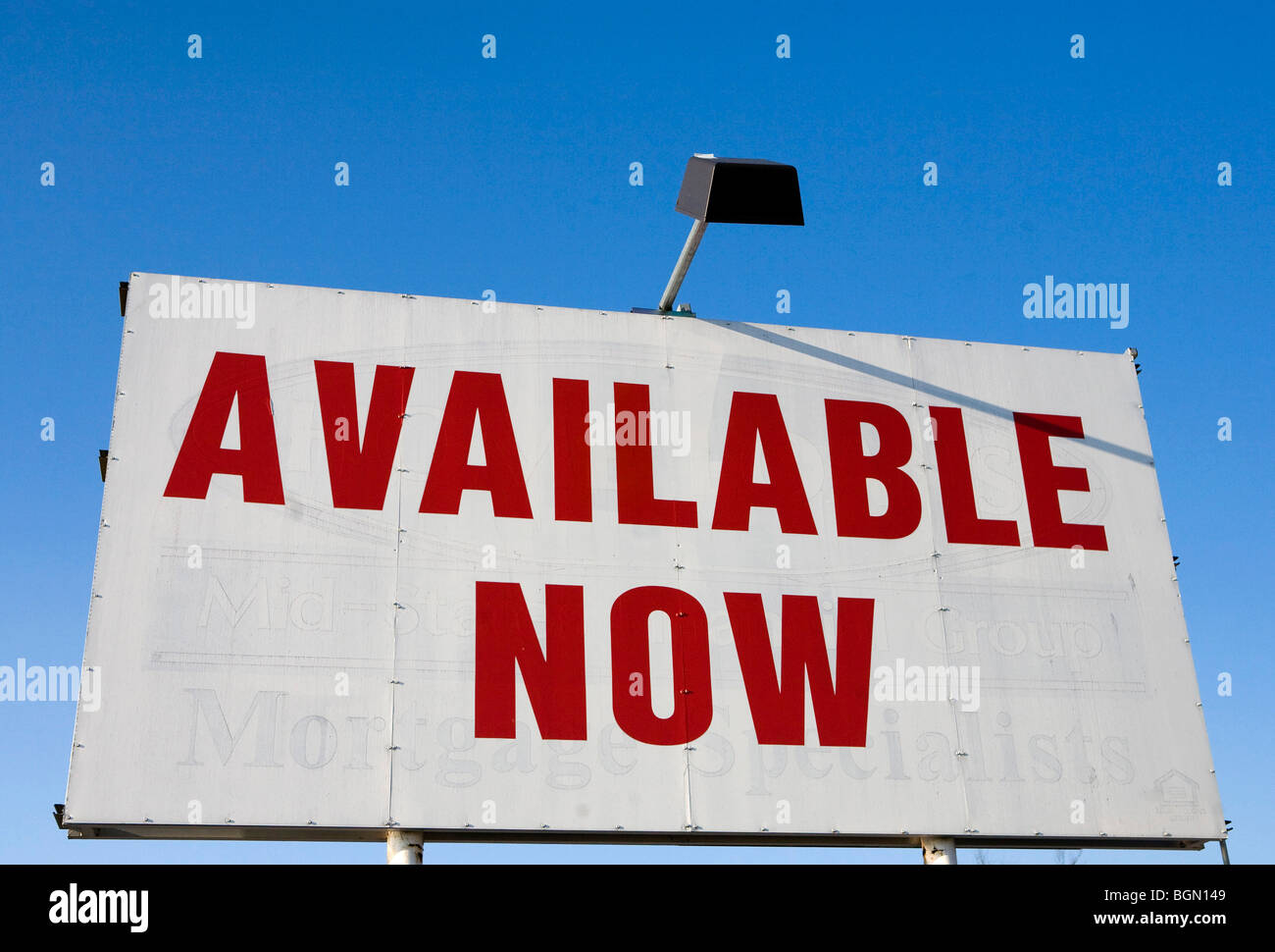 Signage advertising retail space for rent or lease Stock Photo - Alamy