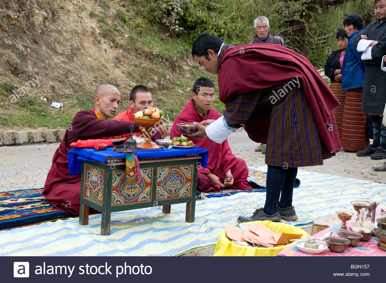 Blessing Of A Monk High Resolution Stock Photography and Images - Alamy