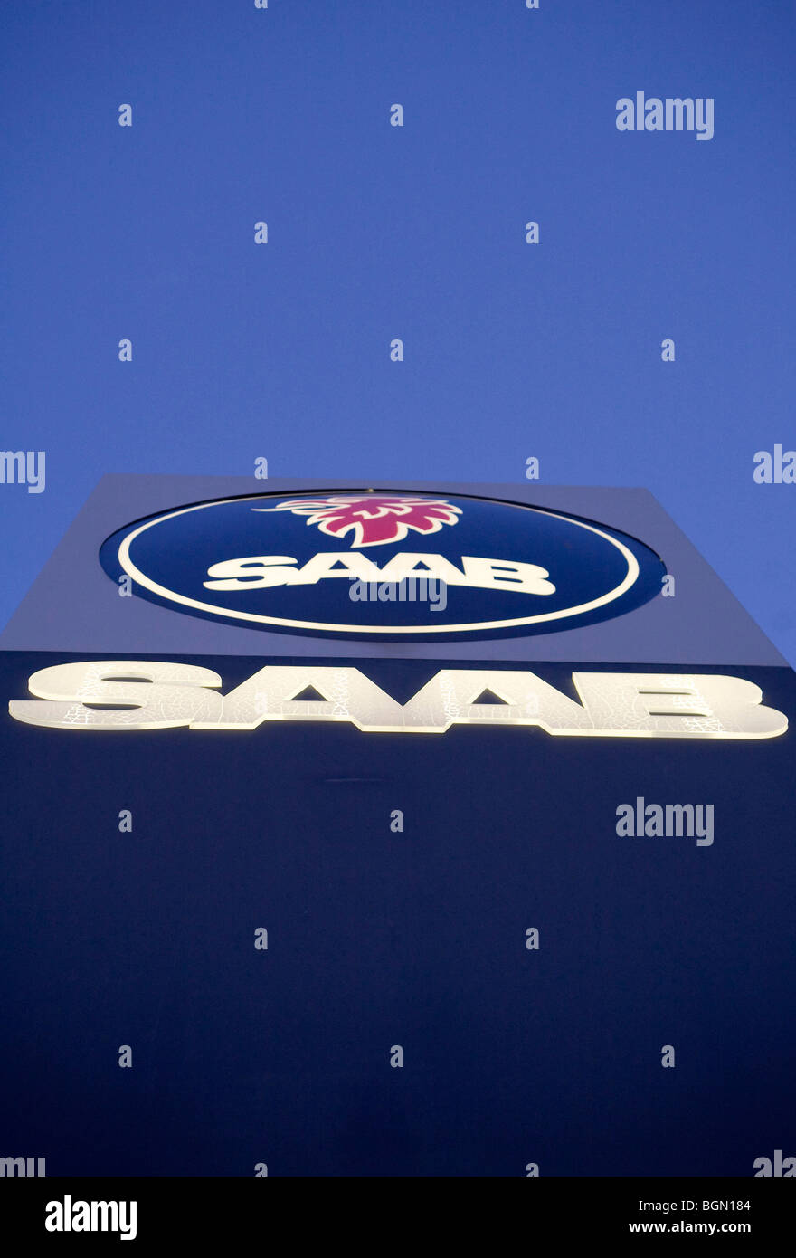 Saab logo hi-res stock photography and images - Alamy