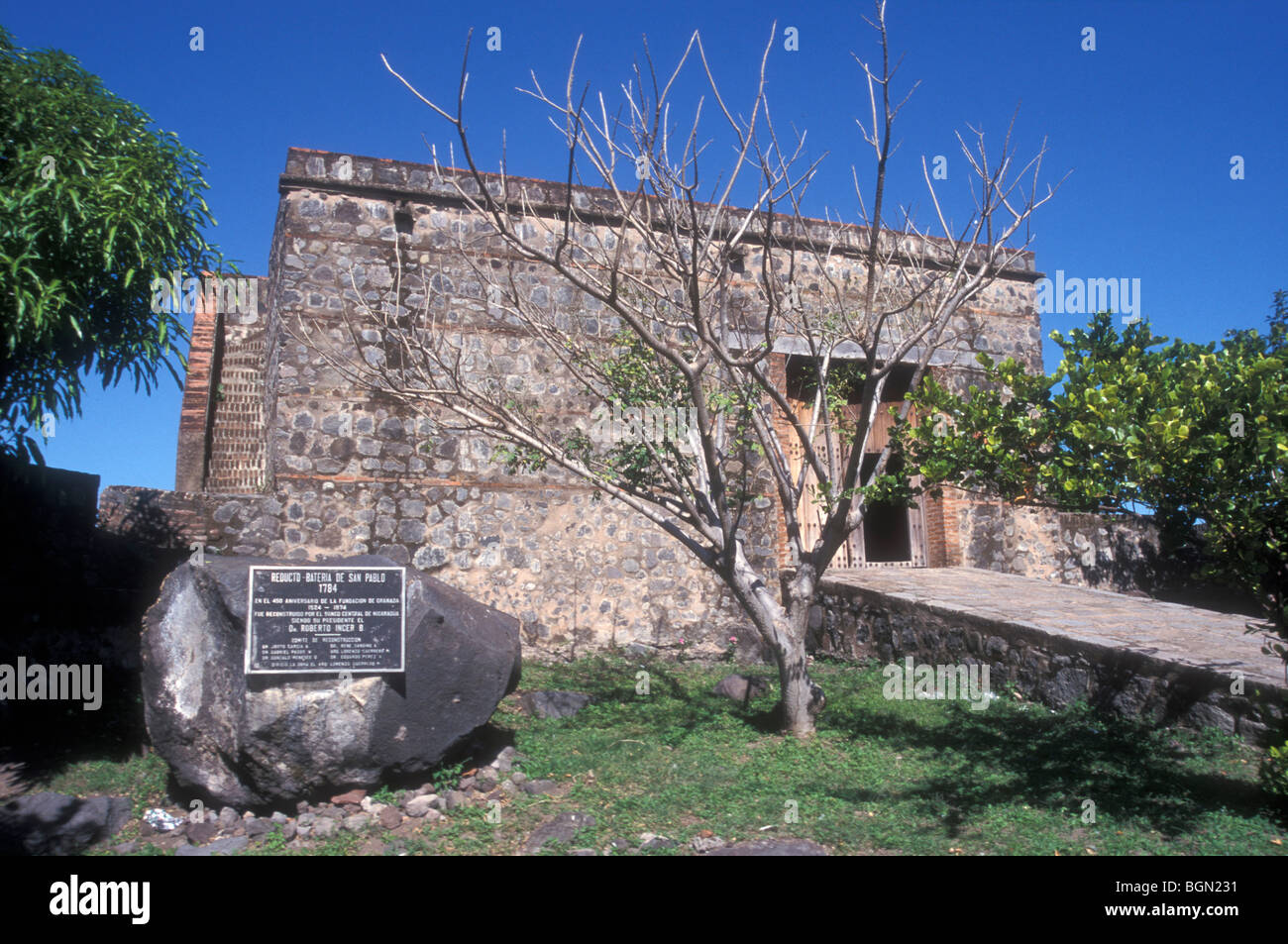 Castillo San Pablo, an 18th century Spanish fort in Las Isletas near ...