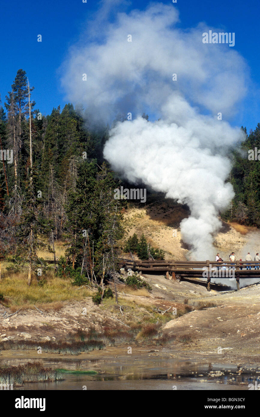 Fumarole yellowstone hi-res stock photography and images - Alamy