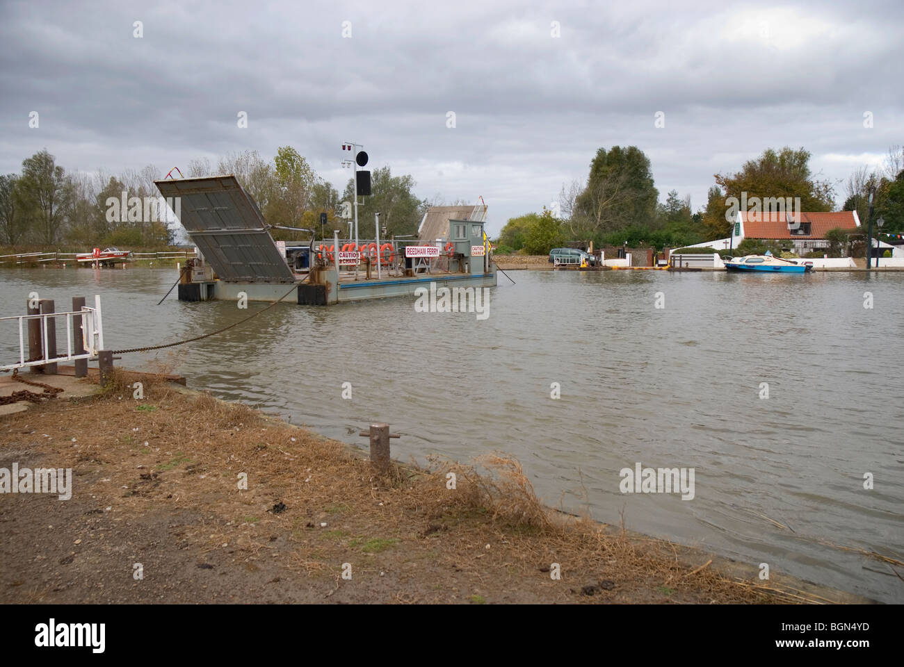 Ferry transporting cars hi-res stock photography and images - Alamy