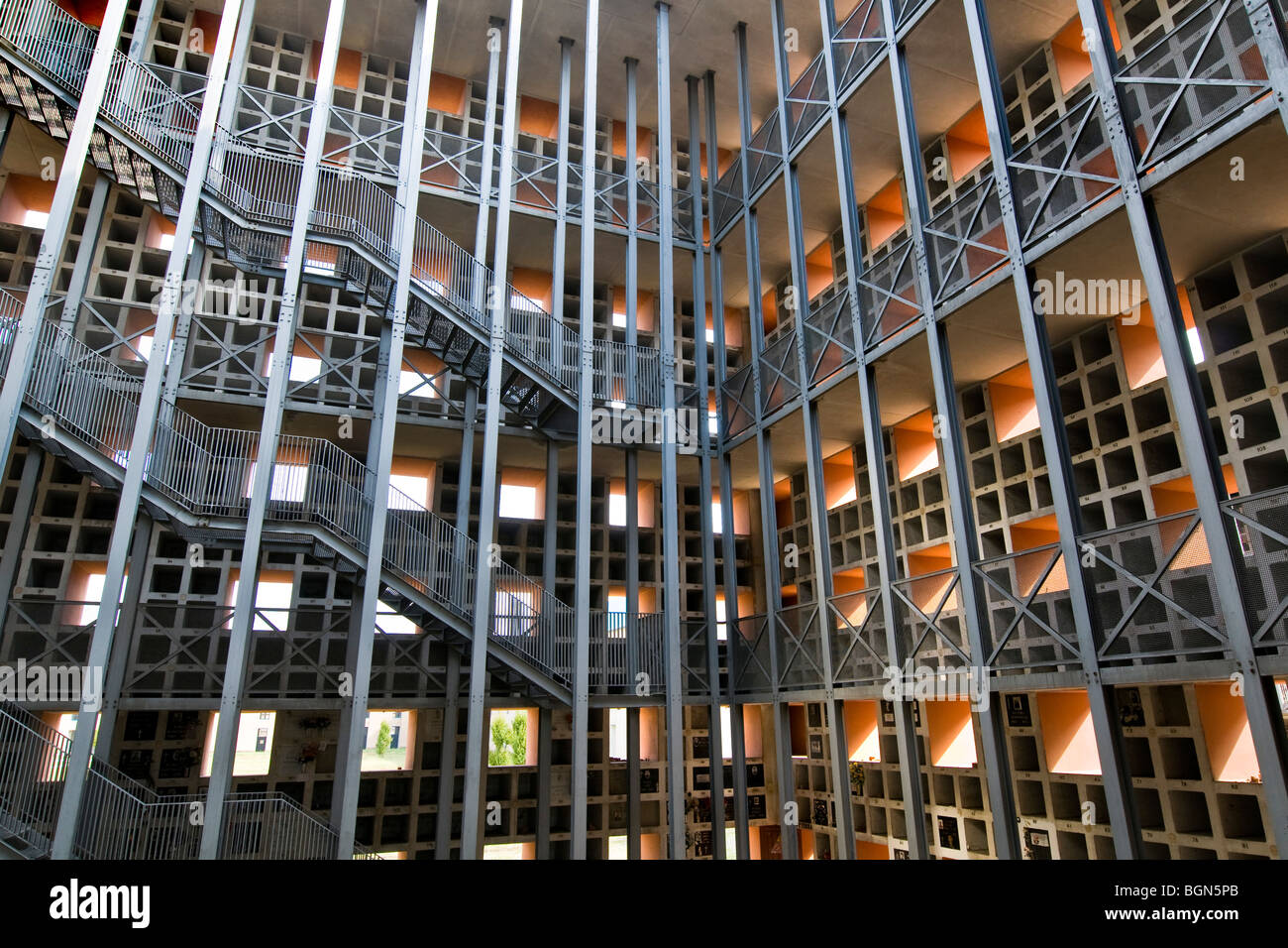 St. Cataldo cemetery, Modena, Italy Stock Photo - Alamy