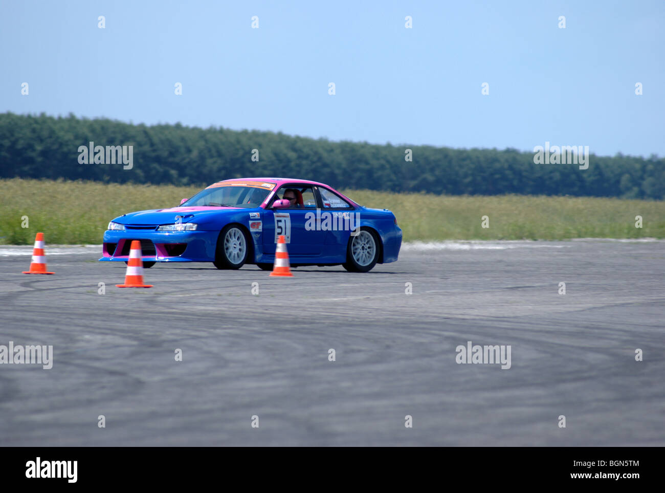 Nissan s14 drift car hi-res stock photography and images - Alamy