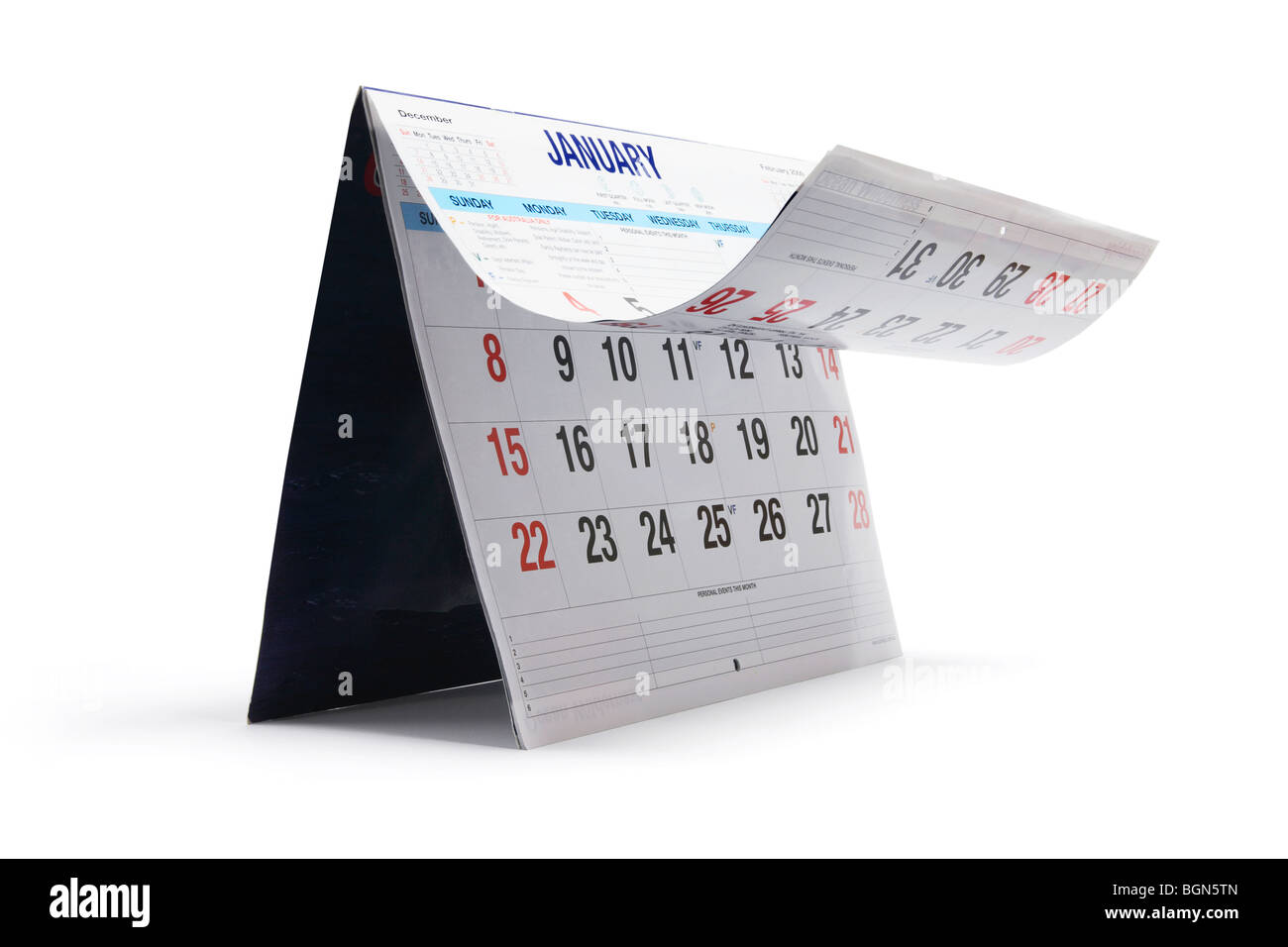 Calendar hi-res stock photography and images - Alamy