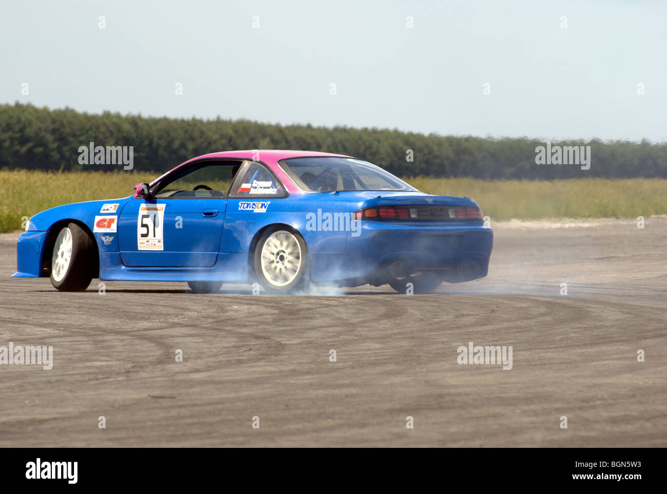 Nissan s14 drift car hi-res stock photography and images - Alamy